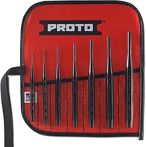 Proto - 7Piece Super-Duty Pin Punch Set (J48007) - Hand Tool Pin ...
