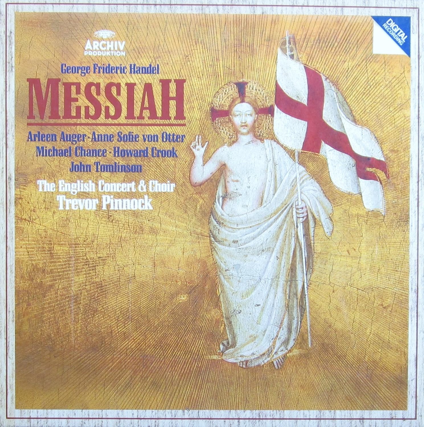 Händel: Messiah : Trevor Pinnock & The English Concert, Arleen Auger ...