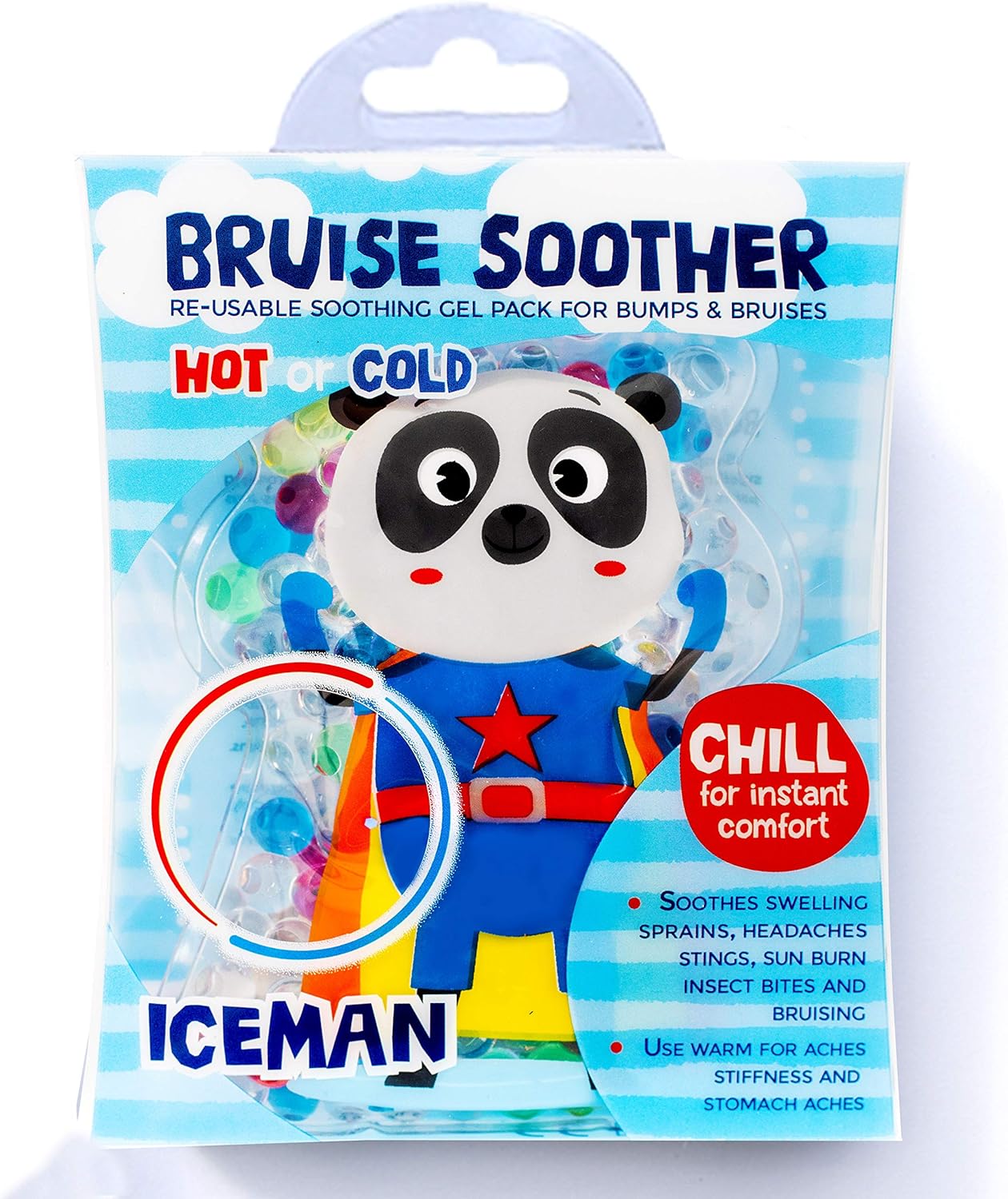 Children’s Superhero Bruise Soother! | Cooling Gel Pack/Ice Pack for ...