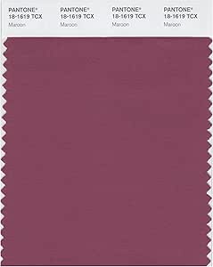 PANTONE Smart 18-1619X Color Swatch Card, Maroon - Wall Decor Stickers ...