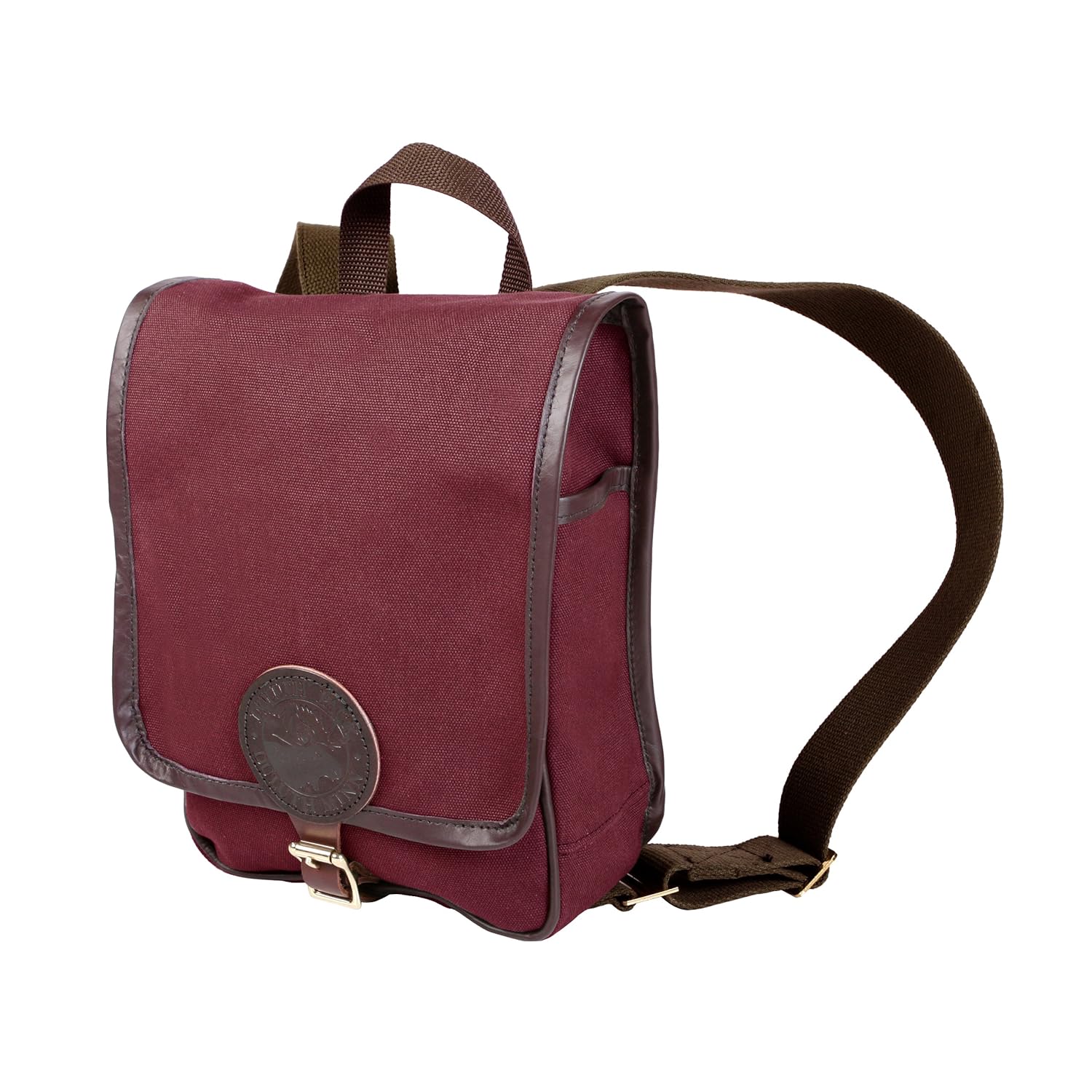 Haversack Backpack (Burgandy): Amazon.co.uk: Clothing
