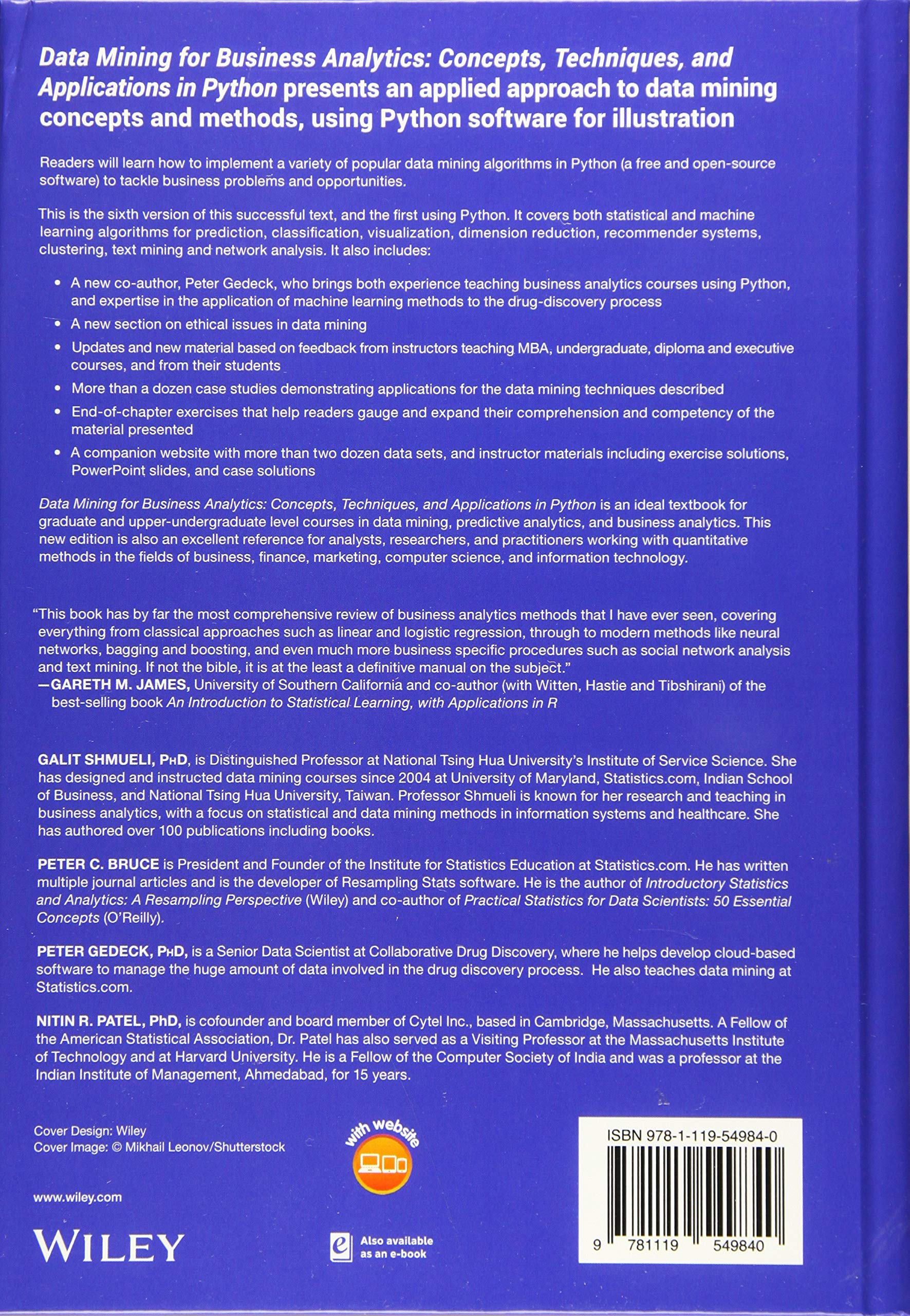 Mua Data Mining for Business Analytics: Concepts, Techniques and ...