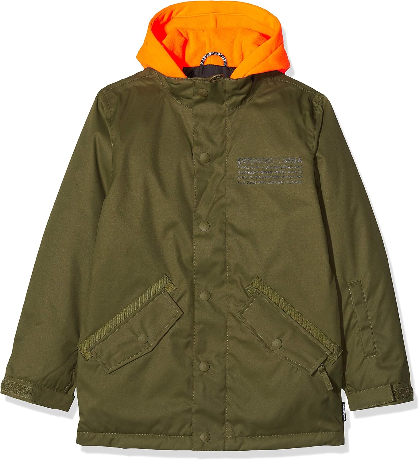 DC Boys' Union - Snow Jacket for Boys 8-16 Snow Jacket: DC Shoes ...