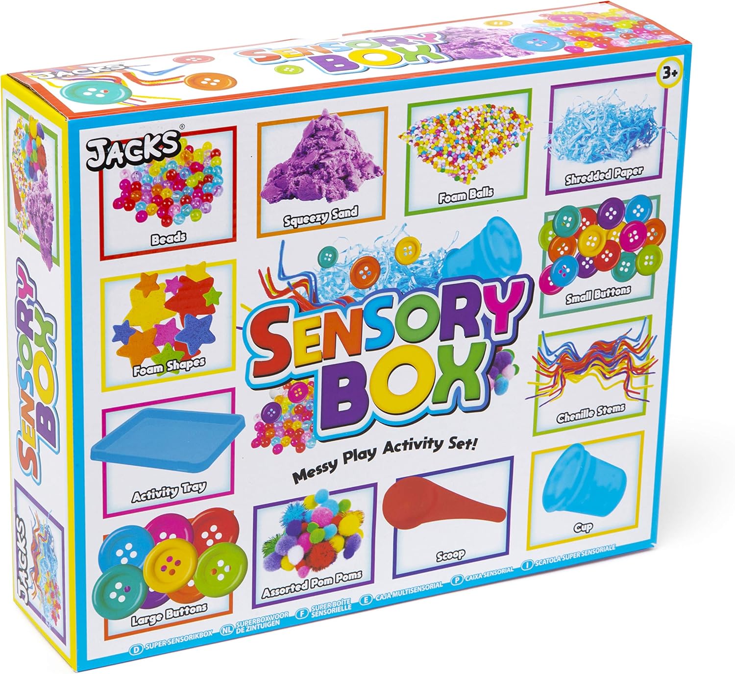 Sensory Box Messy Play Activity Set | Sensory Relieves Stress & Anxiety ...