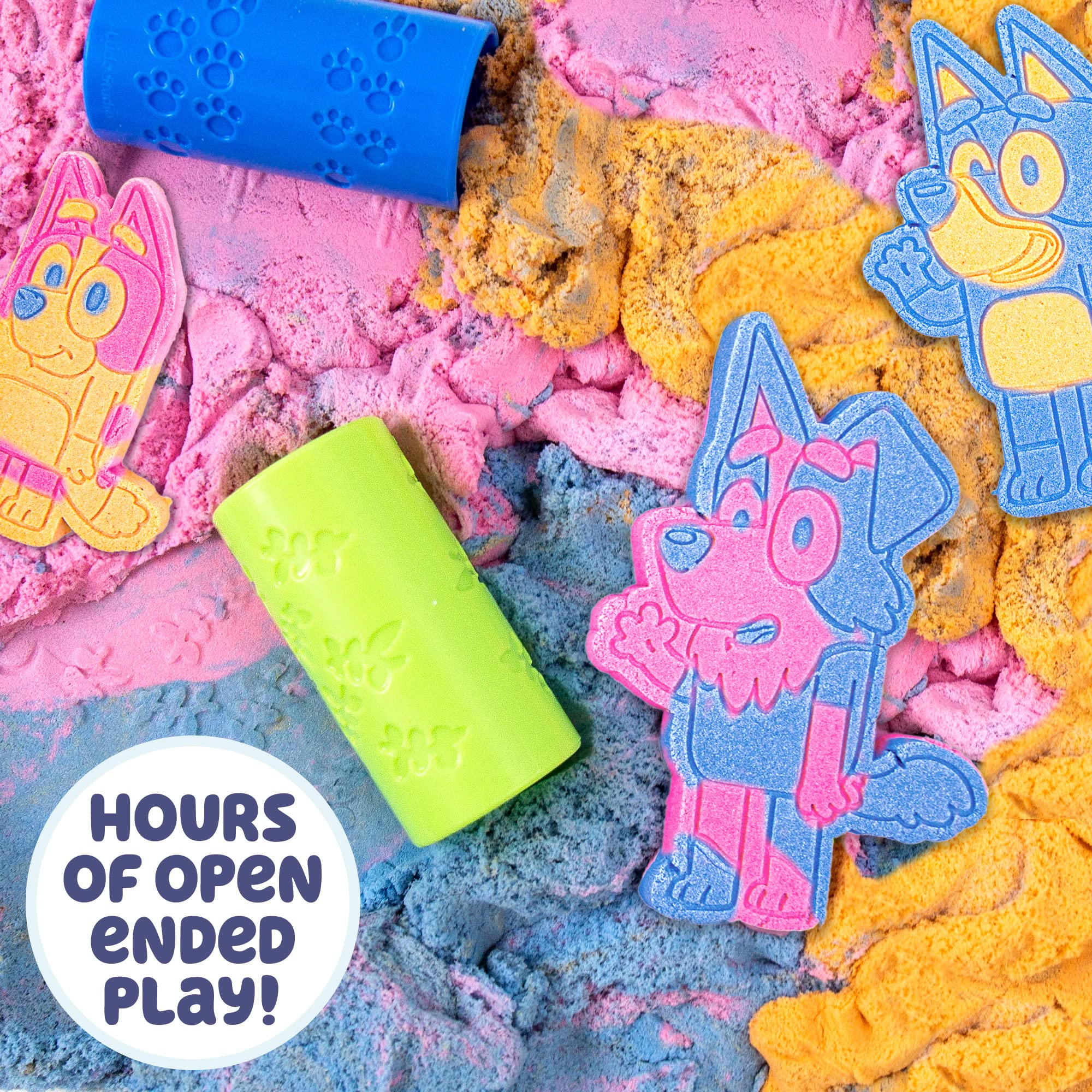 Mua Horizon Group USA Bluey SLIMYGLOOP Slimy Sand Mold & Play Creations ...