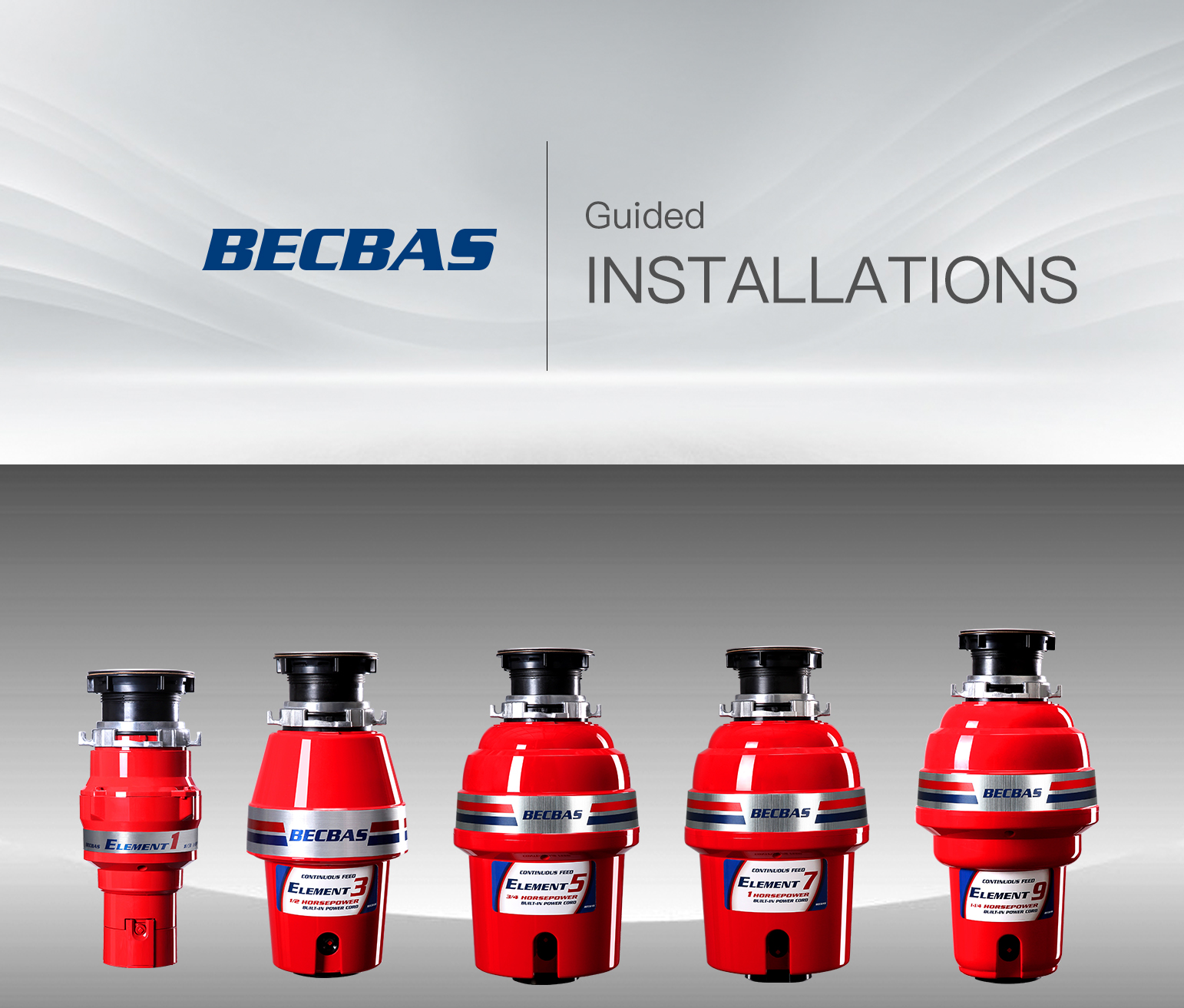 Watch Installation Video for BECBAS ELEMENT Garbage Disposals with EZ Mount on Amazon Live