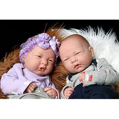 Buy Realistic Reborn Cute Babies Twins Boy and Girl Preemie with ...