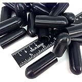 Amazon.com: 50 Piece 1/8" ID High Temp Silicone Rubber End Caps ...