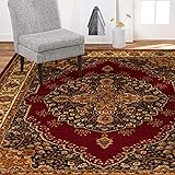 Amazon.com: Home Dynamix Royalty Elati Traditional Area Rug 7'8"x10'4 ...