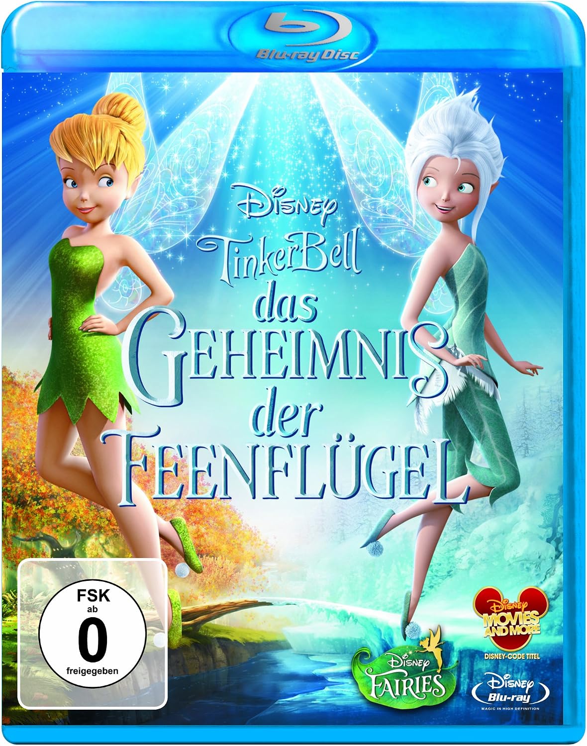 Tinkerbell 4-das Geheimnis der Feenflügel Blu-Ray Import: Amazon.fr ...