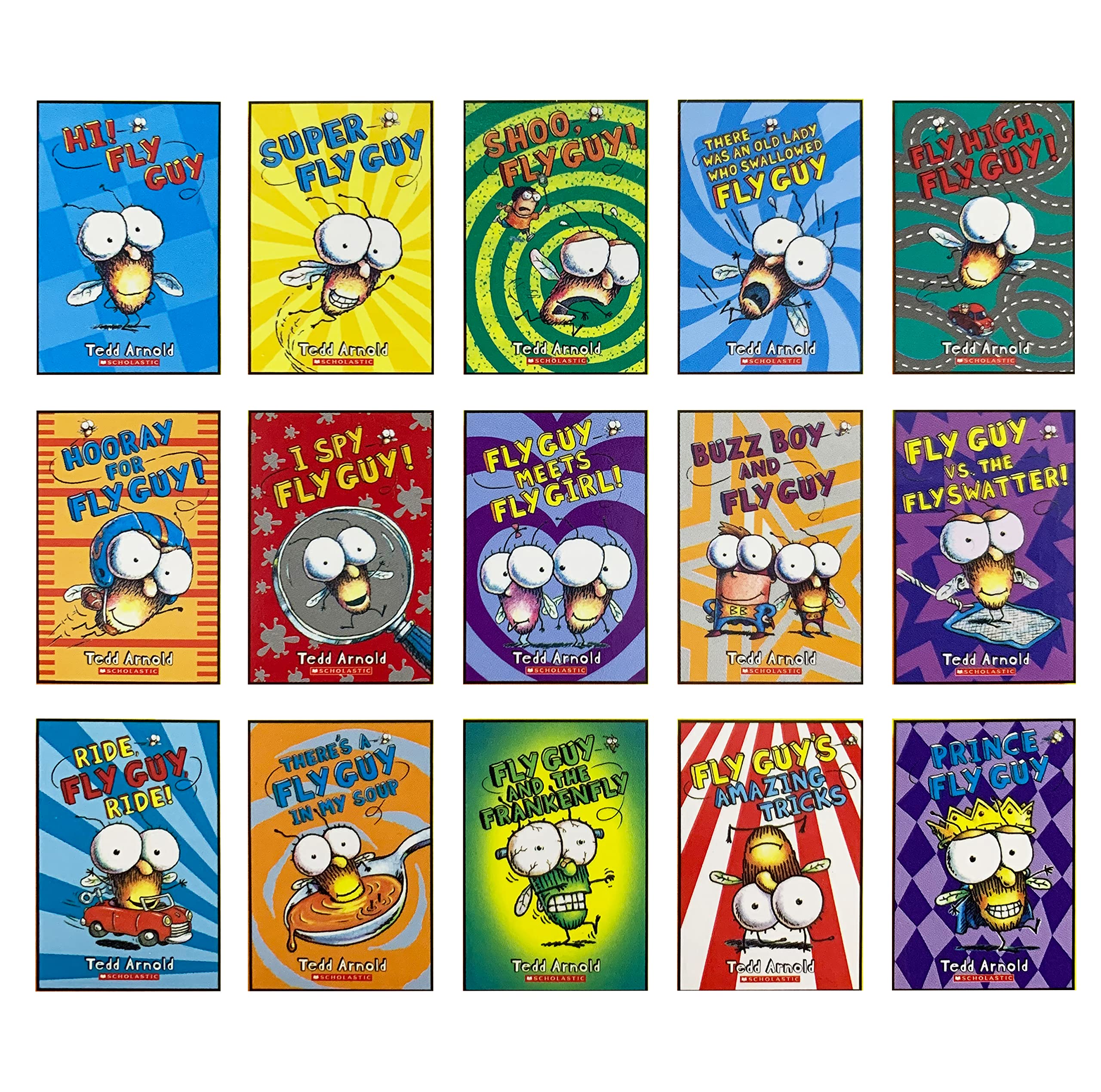 Mua A Library of Fly Guy 1-15 Complete Collection Series Boxed Set, 15 ...