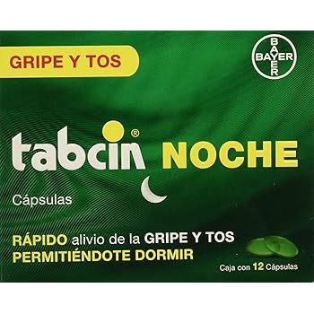 Tabcin Cápsulas Noche, 12 Piezas: Amazon.com.mx: Salud, Belleza y ...