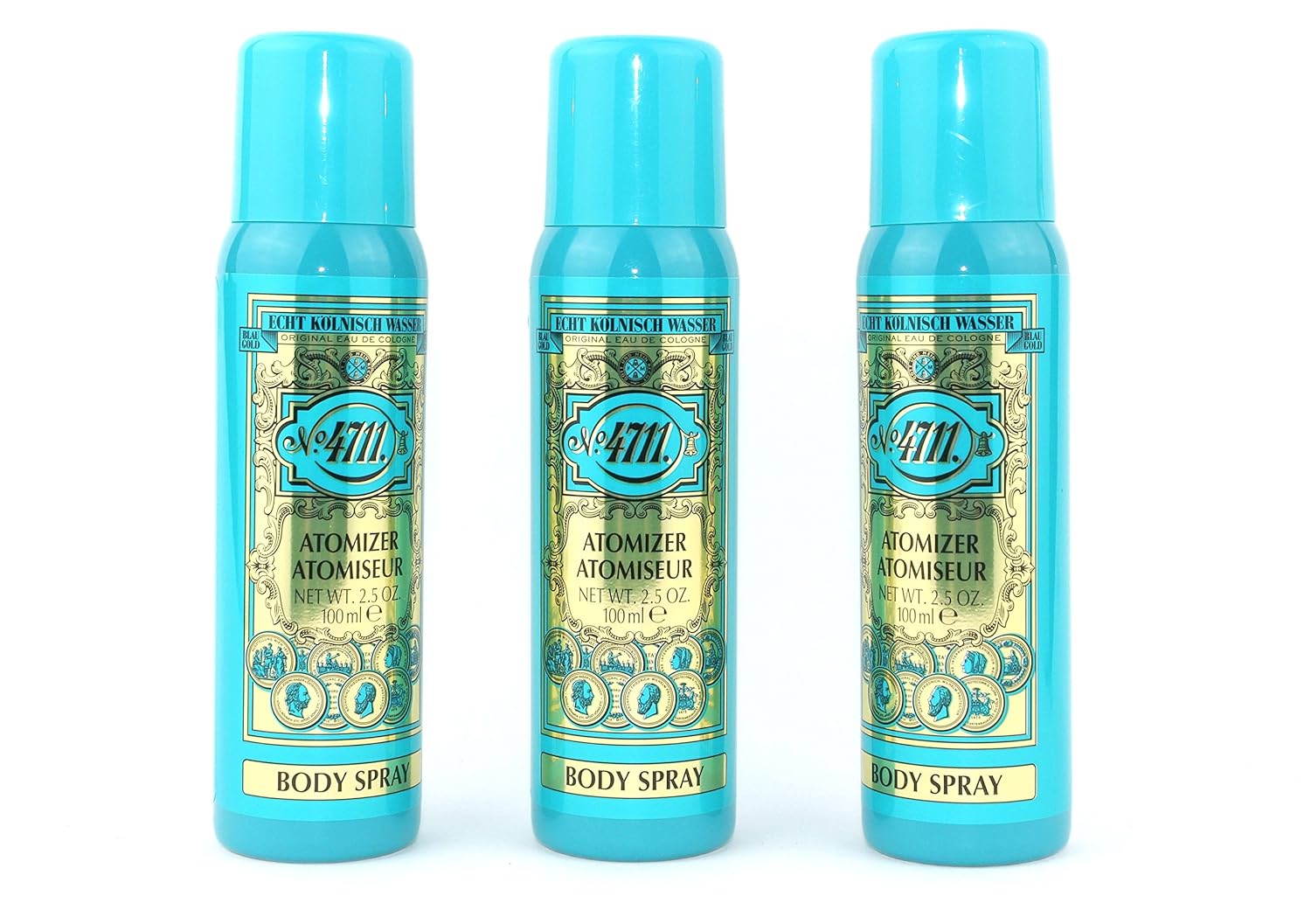 3 x 4711 Original Eau de Cologne Body Spray 100ml: Amazon.co.uk: Health ...