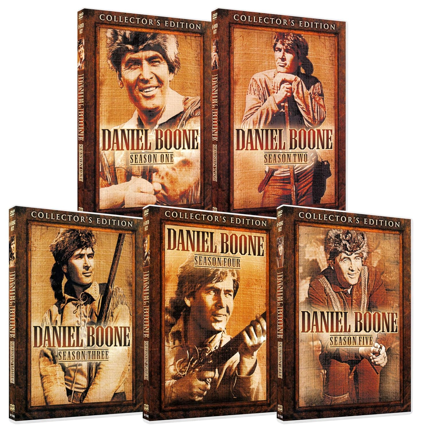 Amazon.com: Daniel Boone (Season 1 - 5) (Collector's Edition): Fess ...
