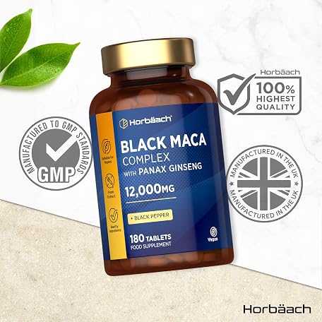 Mua Black Maca Root 12,000mg (High Strength) | Complex with Black Maca ...