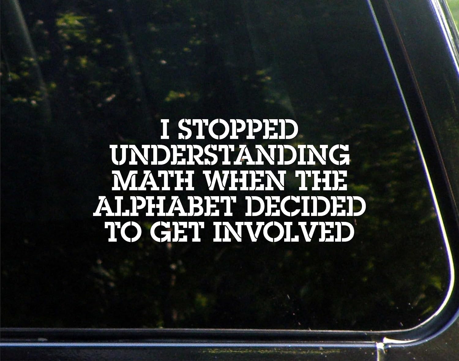 Amazon.com: Vinyl Productions I Stopped Understanding Math When The ...