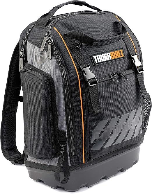 Toughbuilt - Jobsite Tool and Professional Backpack, Fits 13" -17 ...