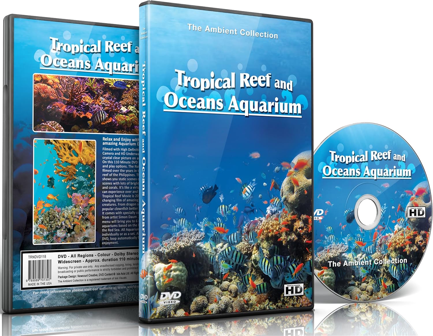 Aquarium DVD - Tropical Reef & Oceans Aquarium with Colorful Corals ...