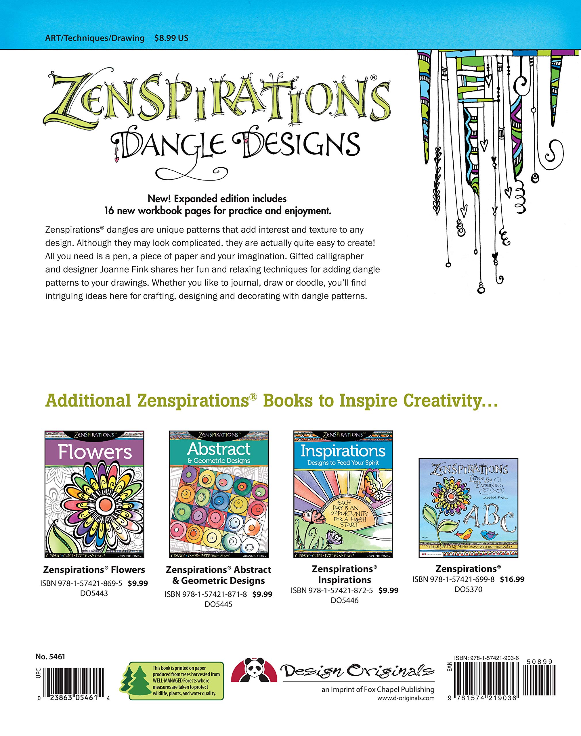 Zenspirations (R) Dangle Designs, Expanded Workbook Edition (Design ...