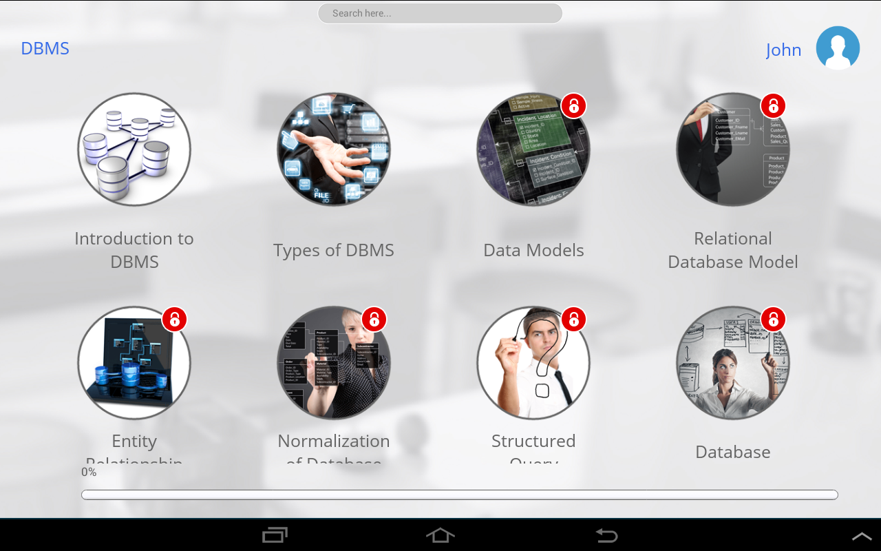 Learn Database Management System by GoLearningBus:Amazon.com:Appstore for Android