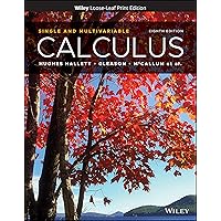 Calculus: Single and Multivariable: Hughes-Hallett, Deborah, Gleason ...