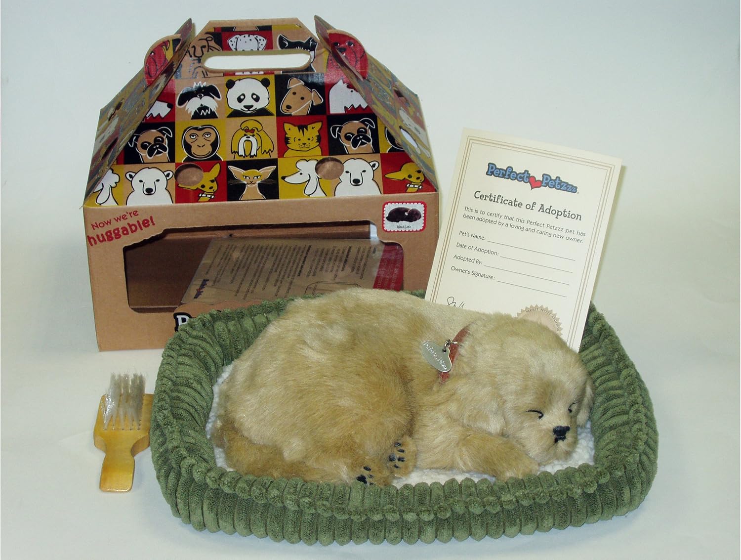 Perfect Petzzz ® Golden RetrieverThe Original Breathing Pet Puppy New ...