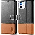 Amazon.com: TUCCH Wallet Case for iPhone 12/iPhone 12 Pro 5G, Magnetic PU Leather Stand Flip ...