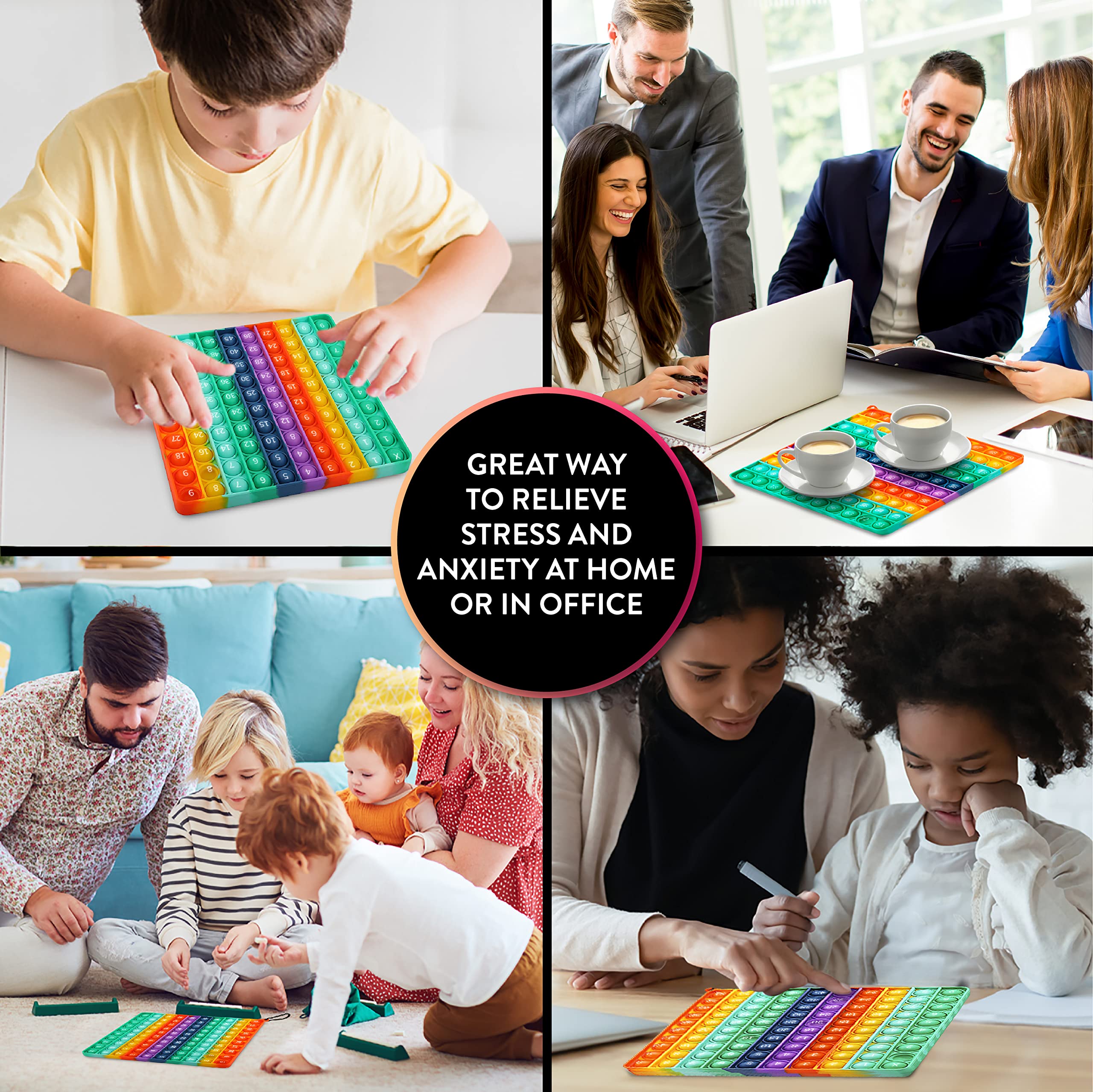 Mua Multiplication Game Chart Pop It Fidget Math Manipulatives Games ...