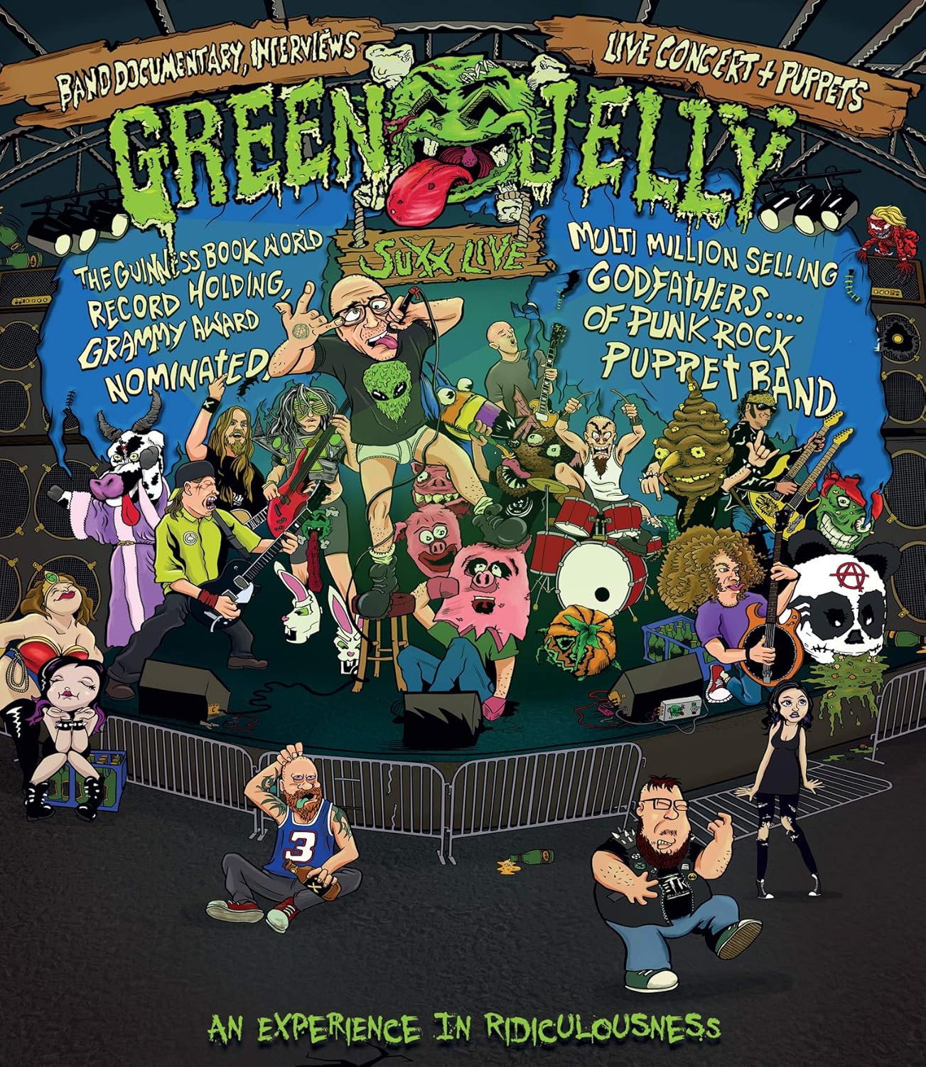 Amazon.com: Green Jello Suxx Live [Blu-ray]: Bill Manspeaker, Lloyd ...