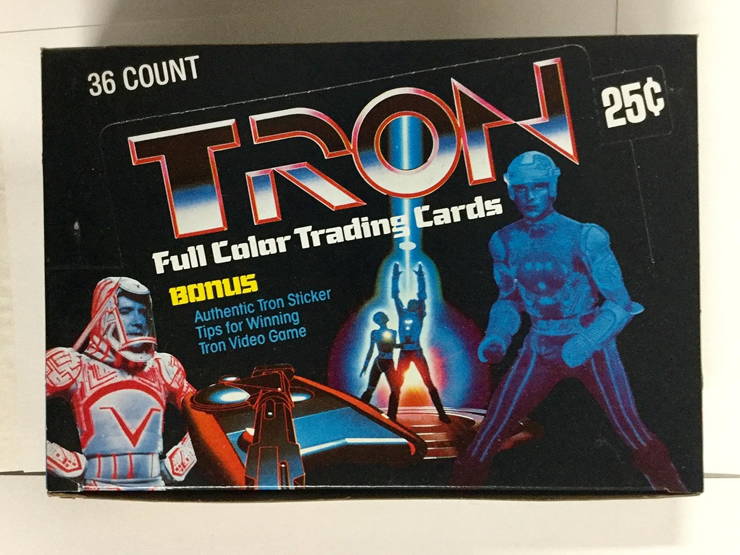 Tron movie rare cards full 36 packs box 1981 at Amazon's Entertainment ...