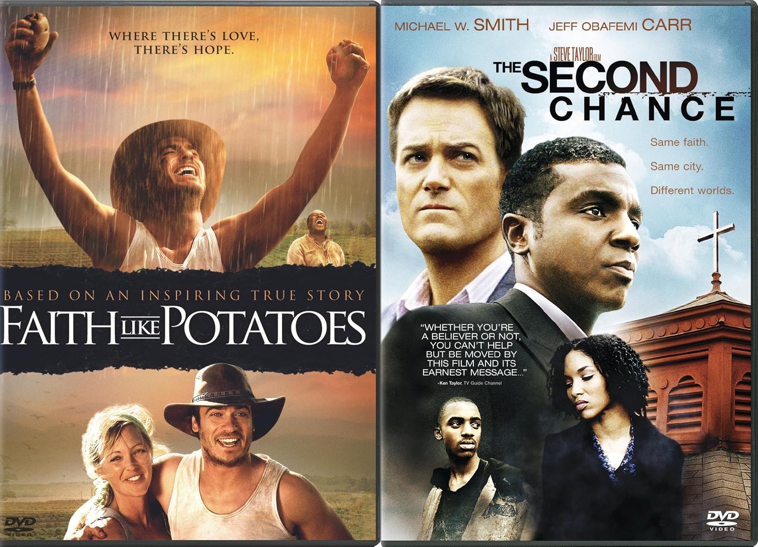 Amazon.com: Faith Like Potatoes/The Second Chance 2-pk Faith Bundle ...
