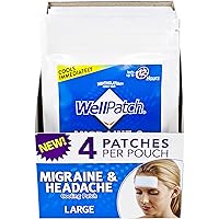 Amazon.com: WellPatch Migraine & Headache Cooling Patch - Drug Free ...