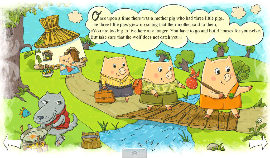 Three Little Pigs - Interactive Story:Amazon.com:Appstore for Android