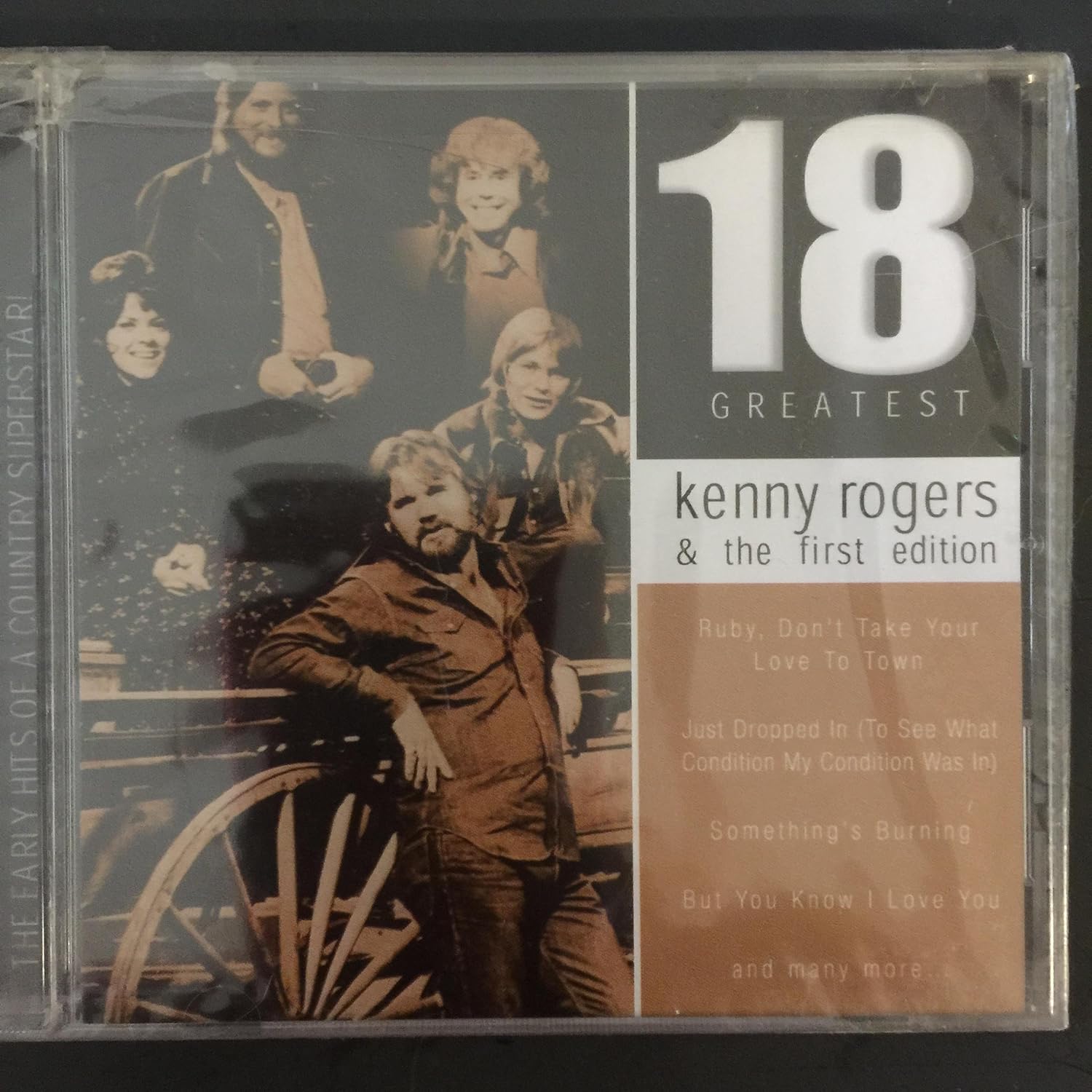 Kenny Rogers, The First Edition - 18 Greatest: Kenny Rogers & the First ...