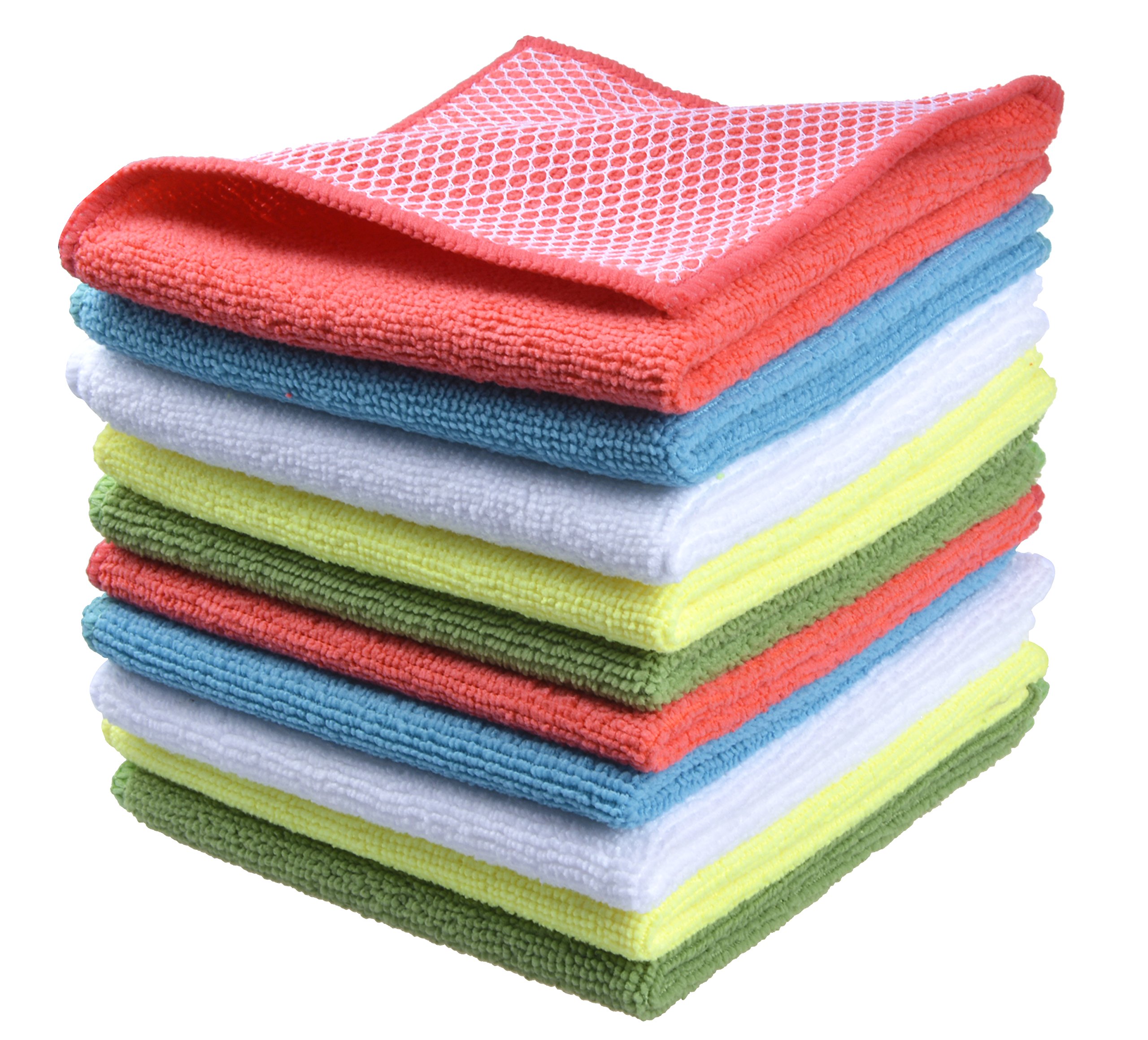 SINLAND Microfiber Dish Cloth for Washing Dishes Dish Rags Best Kitchen ...