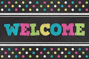 Amazon.com : Teacher Created Resources® Chalkboard Brights Welcome ...