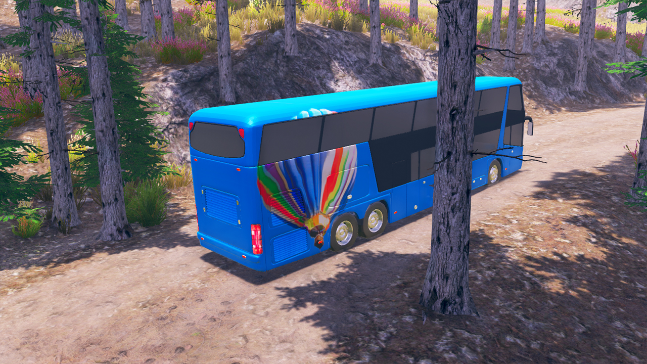 Off-road Passenger Tour Bus Coach Simulation Game 3d:Amazon.com ...