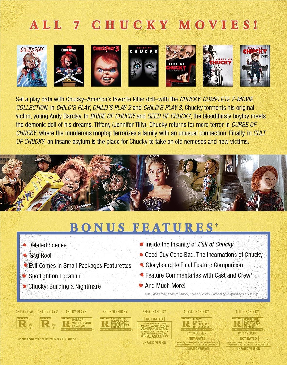 Chucky: Complete 7-Movie Collection – BigaMart