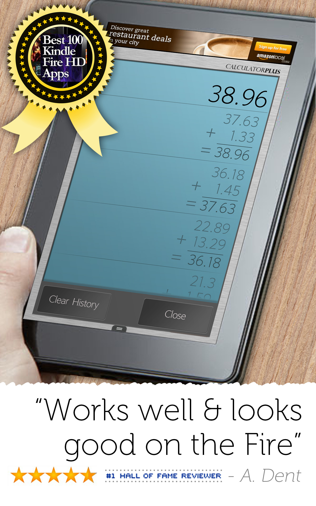 Amazon.com: Calculator Plus Free: Appstore for Android