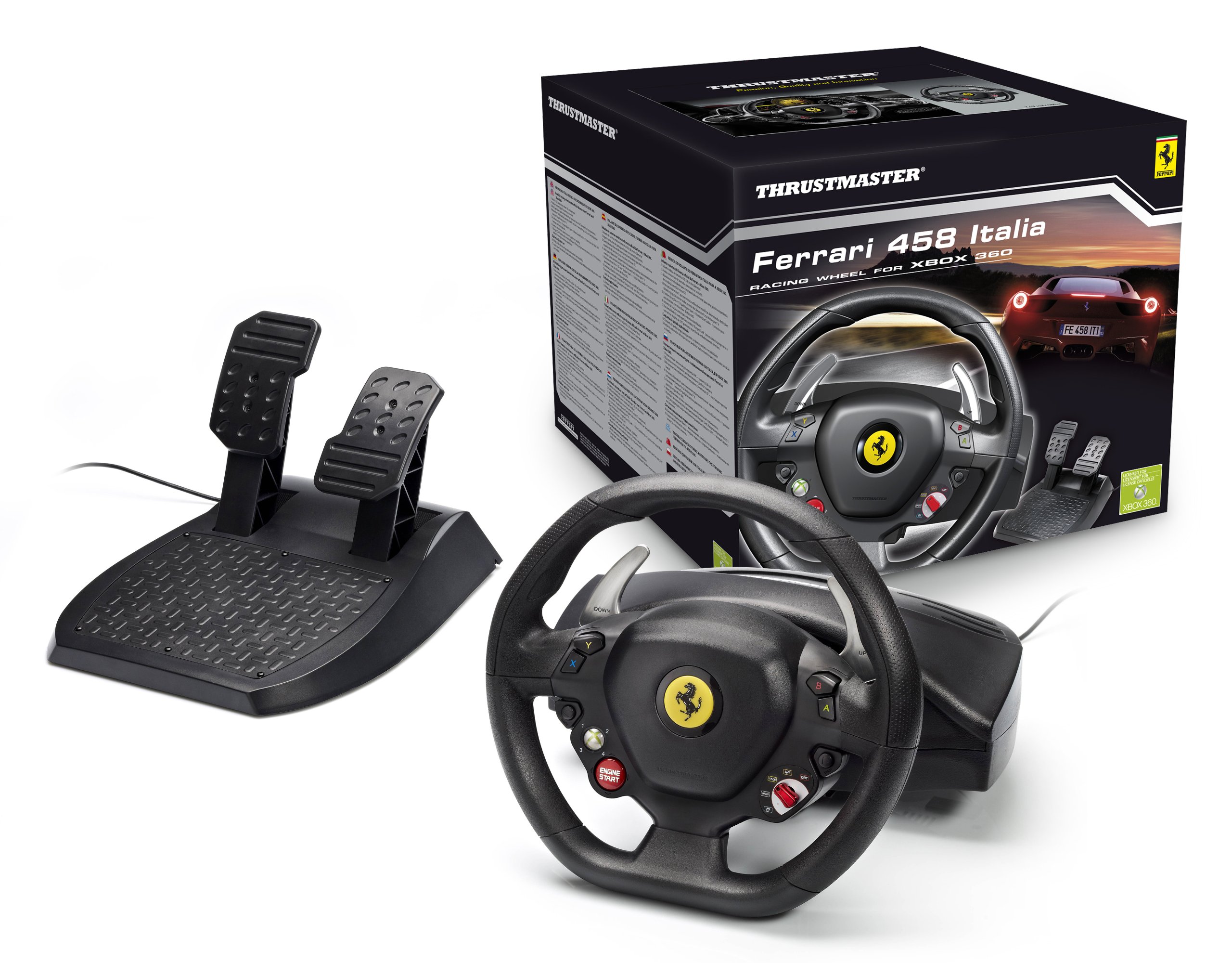 Thrustmaster Ferrari 458 Italia Racing Wheel (PC / Xbox 360)- Buy ...