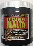 Amazon.com: Extracto De Malta Con Hemoglobina Y B-12vitaglobina B-12 ...