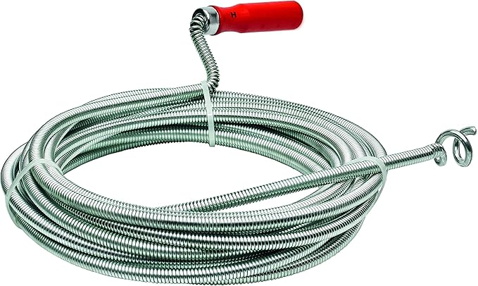 CFH 51820 Plumber's Snake 7 m with Extraction Drill 25 mm: Amazon.co.uk ...