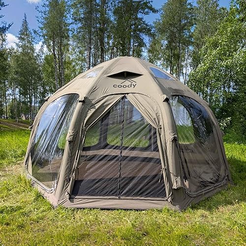 Coody Rbm Outdoors Aurora Dome Octopus Inflatable Tents for Camping ...
