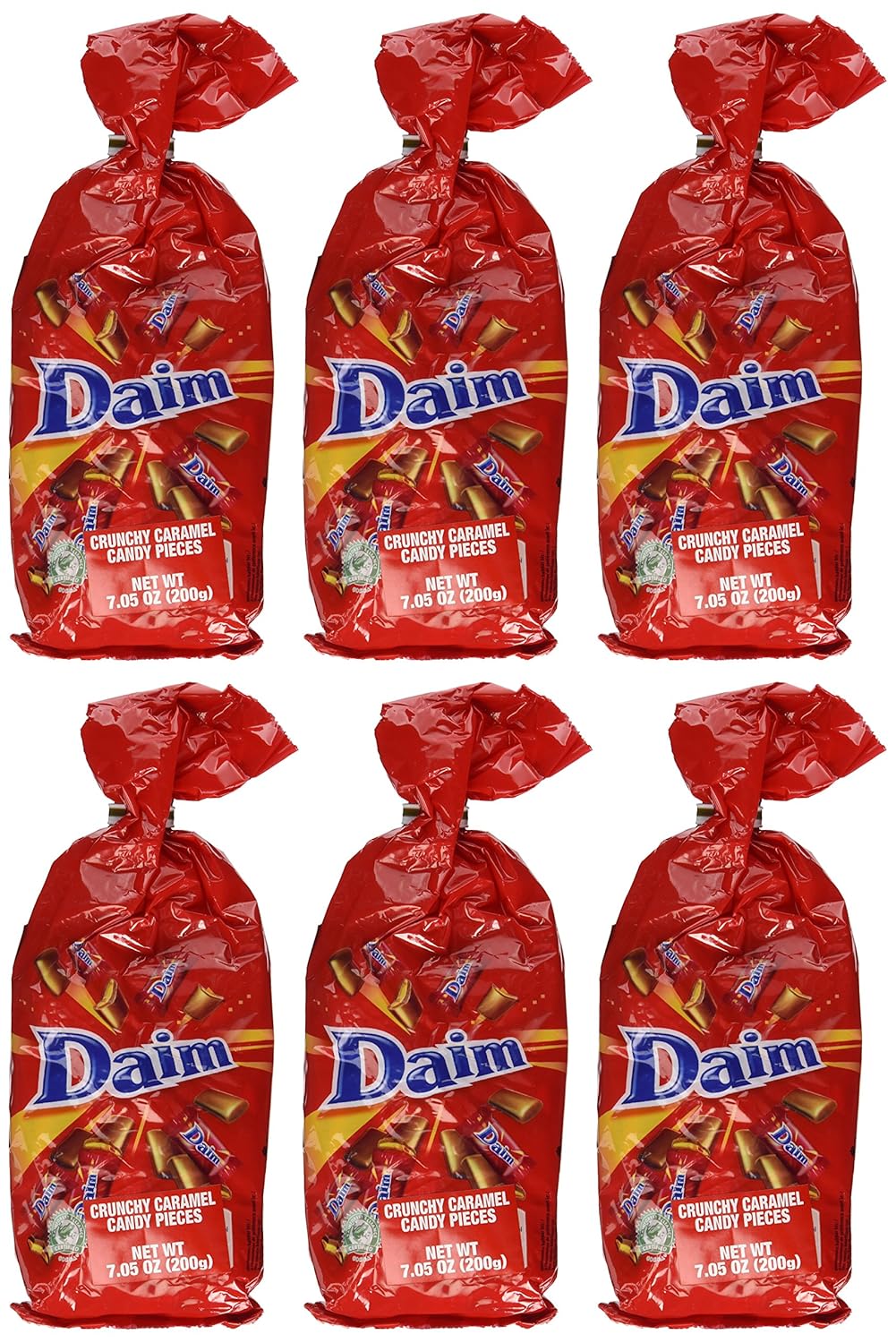 Amazon.com : Daim Chocolate Bags (Caramel, 1, 200g) : Candy And ...