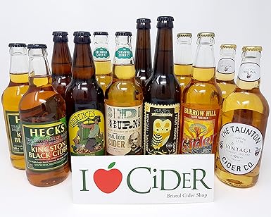 Craft Cider Gift Set - 12x 500ml Bottles Sparkling Medium-Dry Cider ...
