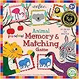 Amazon.com: eeBoo: Pre-School Animal Memory and Matching Game, 10 Pairs ...