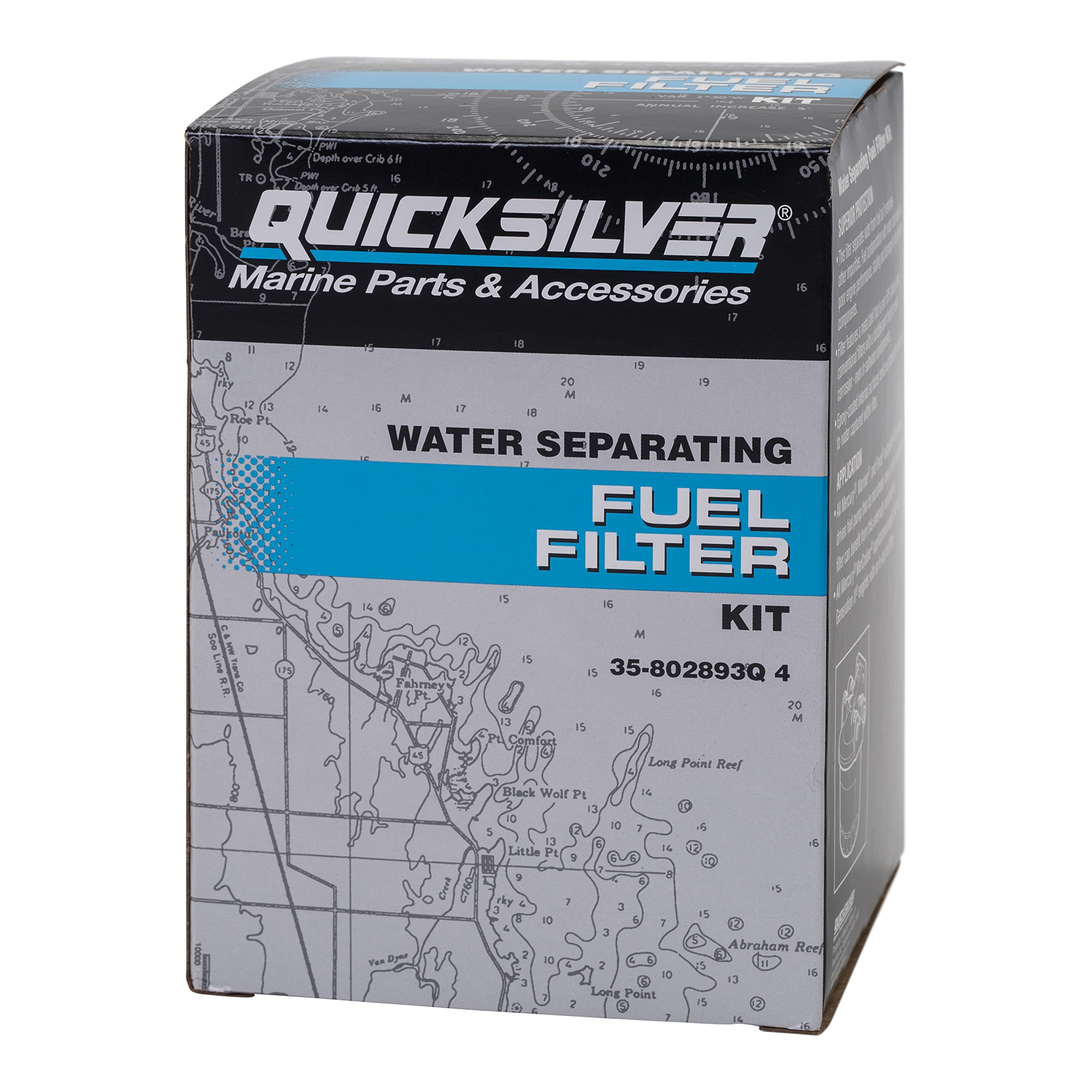 Mua Quicksilver 802893Q4 Water Separating Fuel Filter Kit for Mercury ...