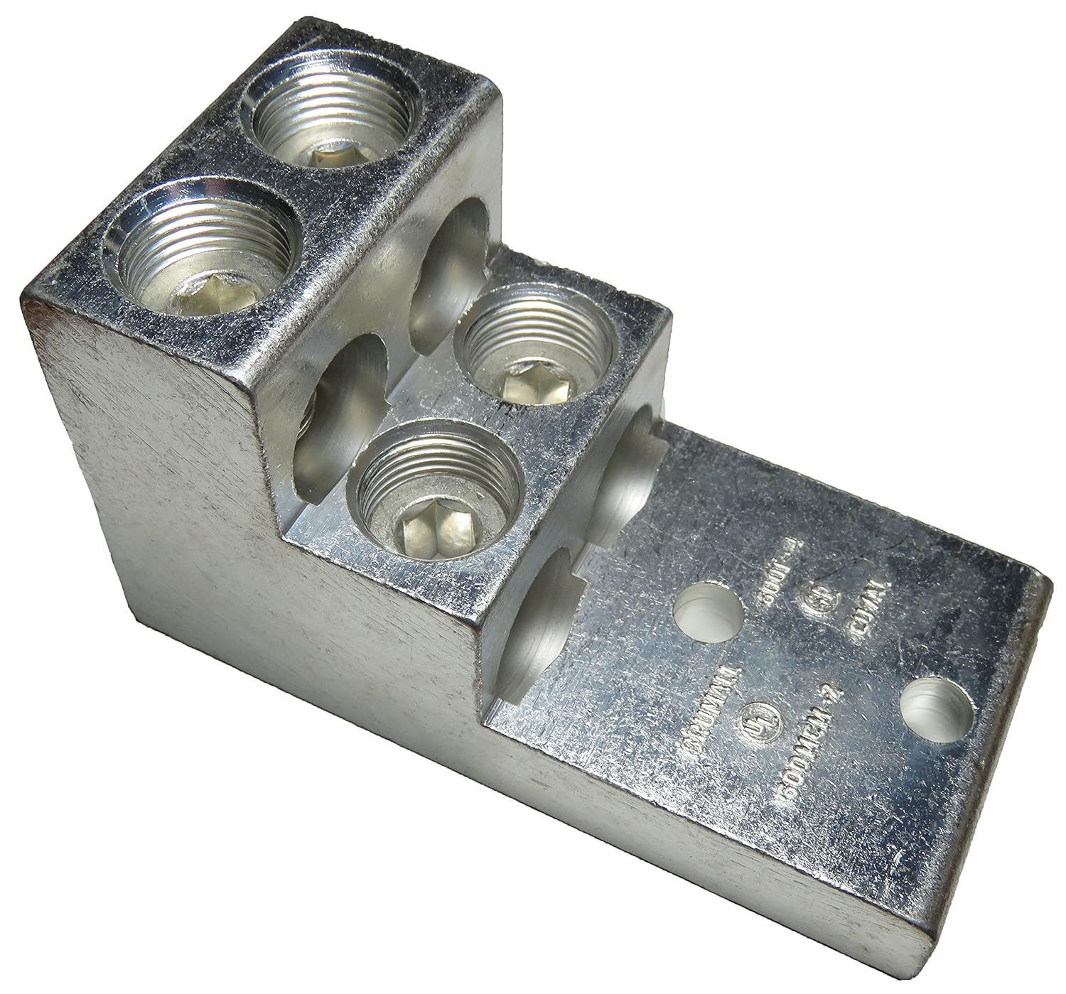 "600T-4" Four Wire Mechanical Lug (600 kcmil- 4 AWG) Box of 3: Amazon ...