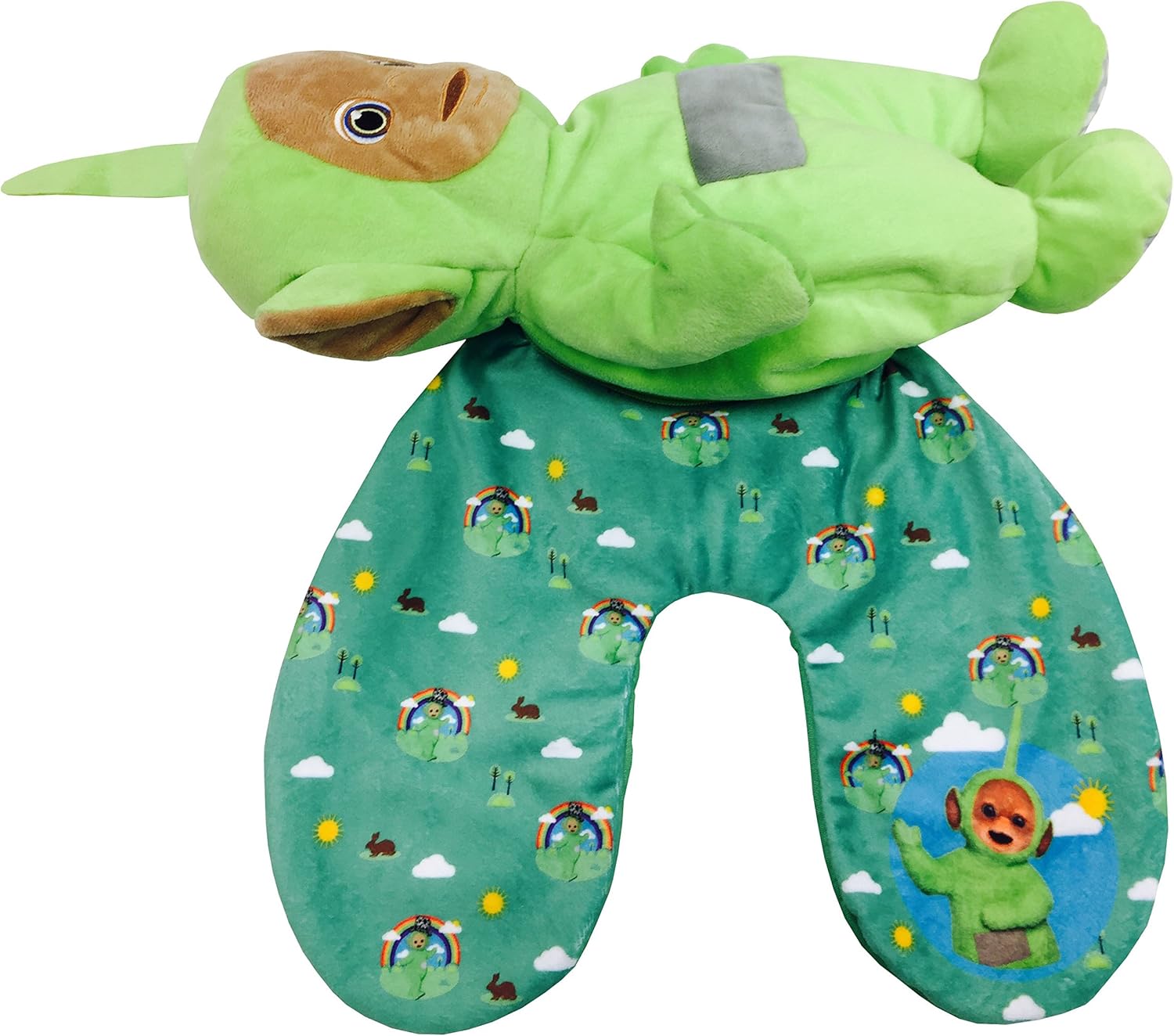 Teletubbies 2854/TELDRTP Dipsy Reversible Travel Pillow & Plush Toy ...