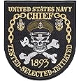 Amazon.com: United States Navy Chief Patch : Clothing, Shoes & Jewelry